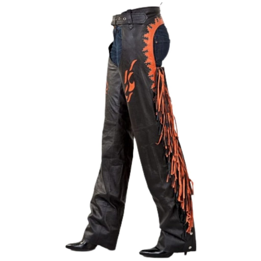 Womens Leather Motorcycle Chaps | Female Leather Chaps