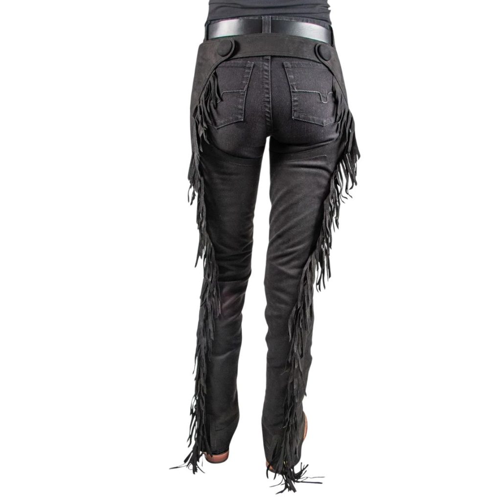 Bronco Buster Western Cowboy Leather Chaps