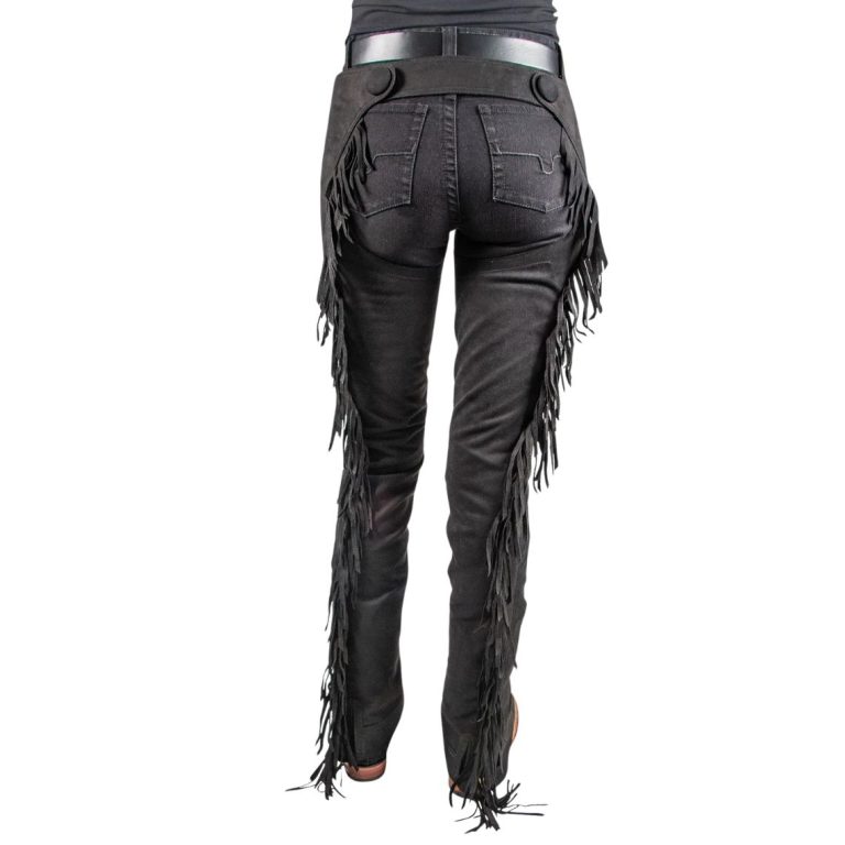 Bronco Buster Western Cowboy Leather Chaps