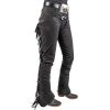 Bronco Buster Western Cowboy Leather Chaps