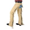 Bronco Buster Western Cowboy Leather Chaps