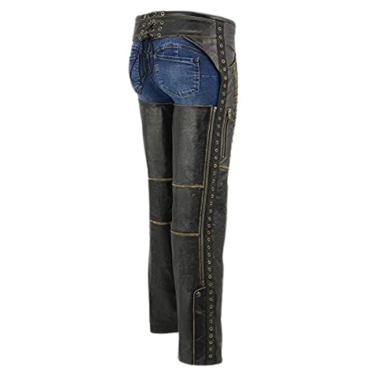 Allstate Leather Motorcycle Chaps