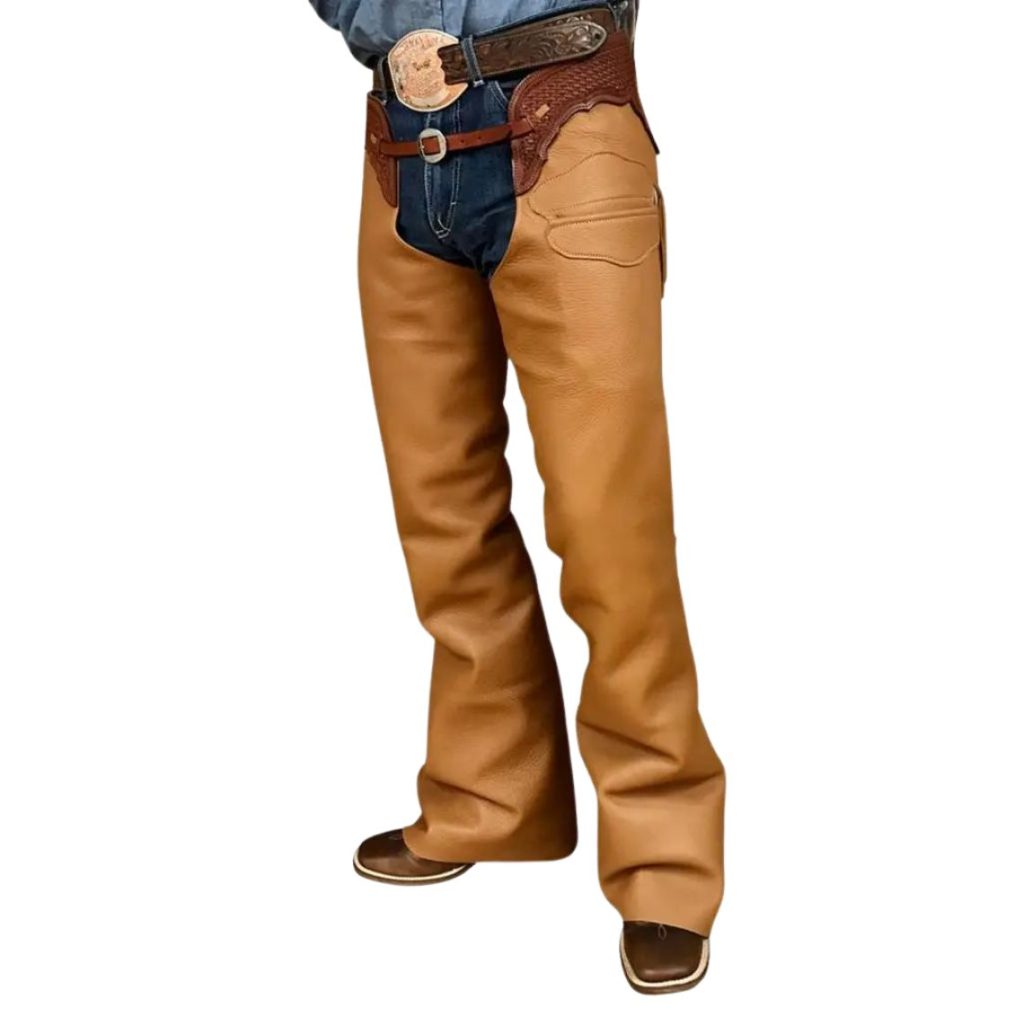 Outback Rider Cowboy Leather Working Chaps