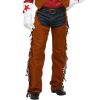 Bronco Buster Western Cowboy Leather Chaps