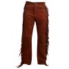 Bronco Buster Western Cowboy Leather Chaps