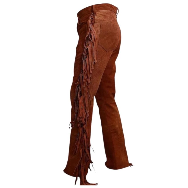 Bronco Buster Western Cowboy Leather Chaps