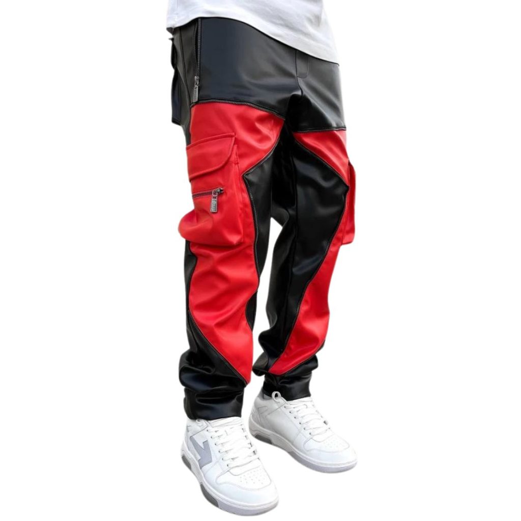 Sheriff Brown Mens Leather Chaps