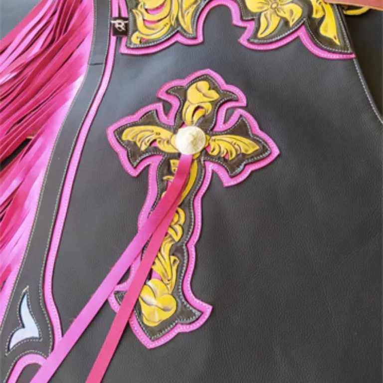 Firestorm Red Rodeo Chaps