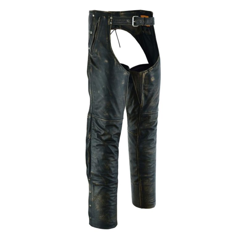 Womens Cityscape Black Assless Chaps