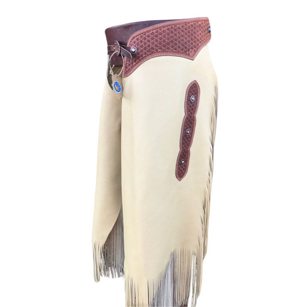 Silk Smooth Leather Western Chaps
