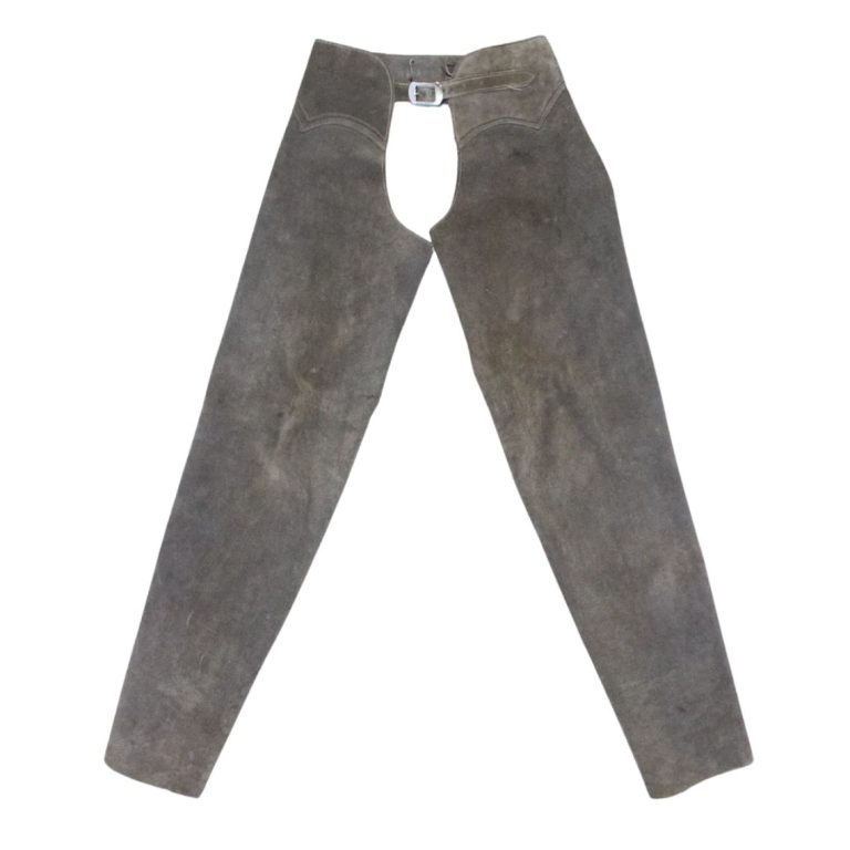 Bronco Buster Western Cowboy Leather Chaps