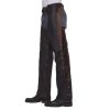 Bronco Buster Western Cowboy Leather Chaps